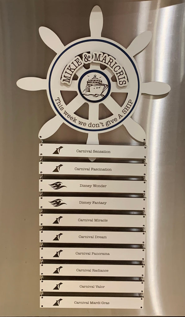 Ship Wheel Door Décor - Laser Gifts By Barb, LLC Ship Wheel Door Décor